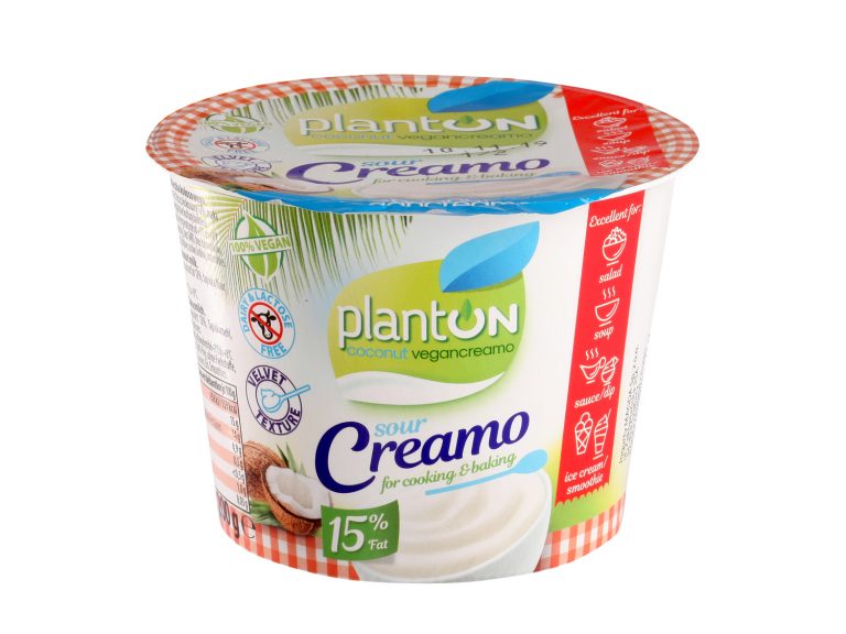 Planton Vegánsky kokosový kyslý krém 15% - Bez mlieka