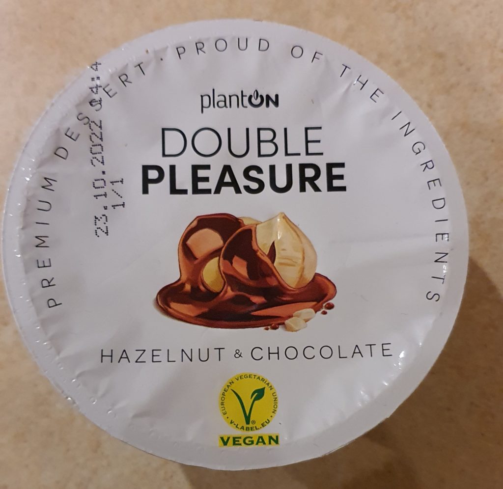 Planton - double pleasure - hazelnut chocholate - Bez mlieka